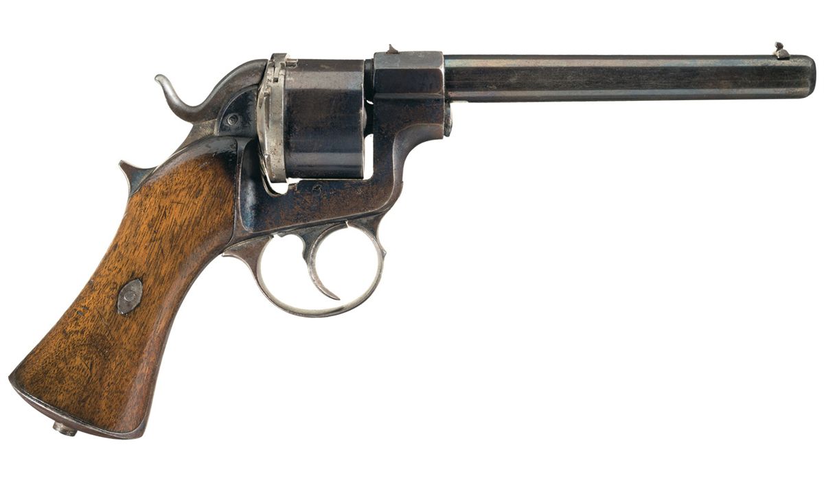 Scarce French/Civil War Era George Raphael Officers Double Action Revolver