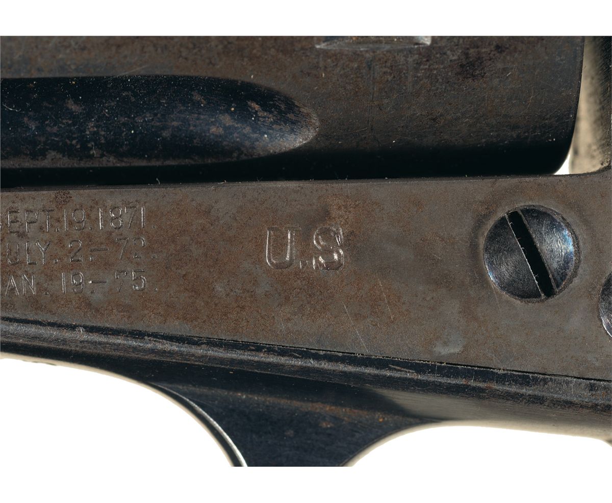 Colt Rinaldo A. Carr Sub-Inspected Single Action Cavalry Model Revolver