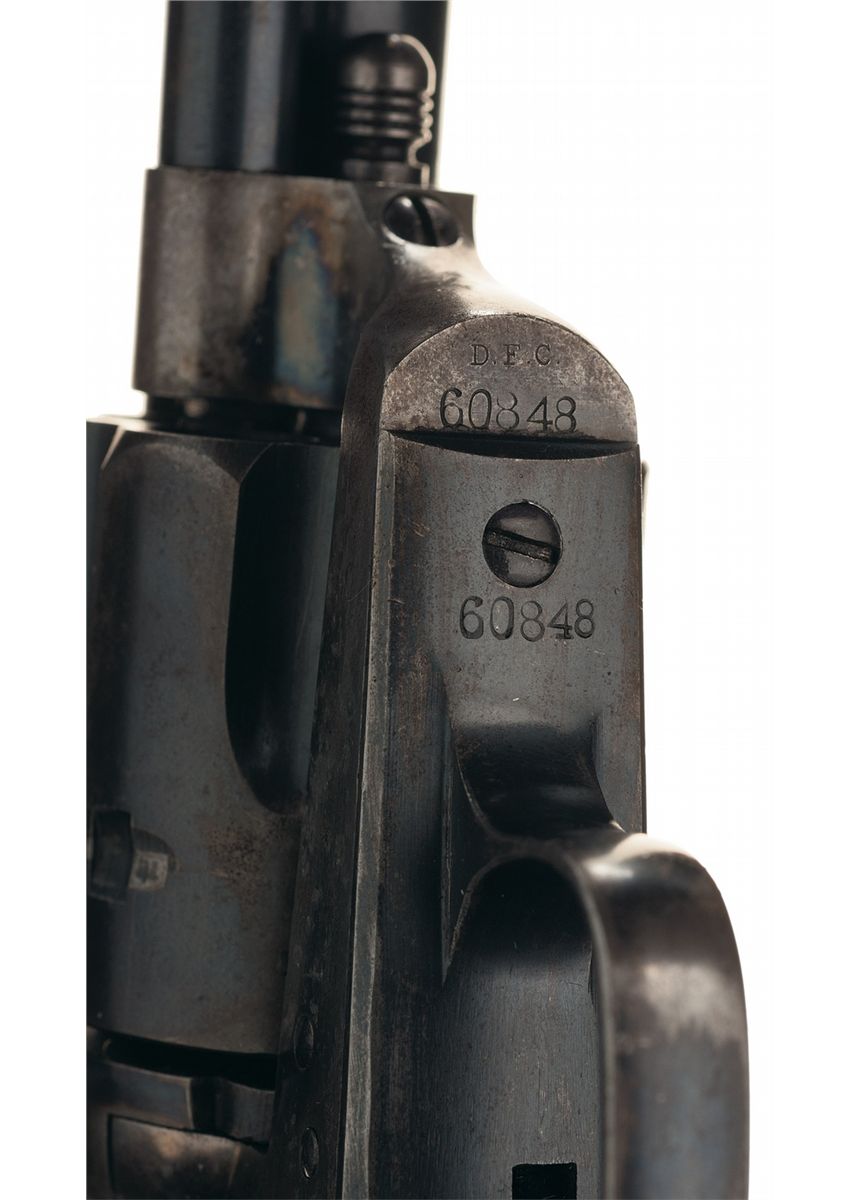 David F. Clark Sub-Inspected Colt Single Action Cavalry Model Revolver