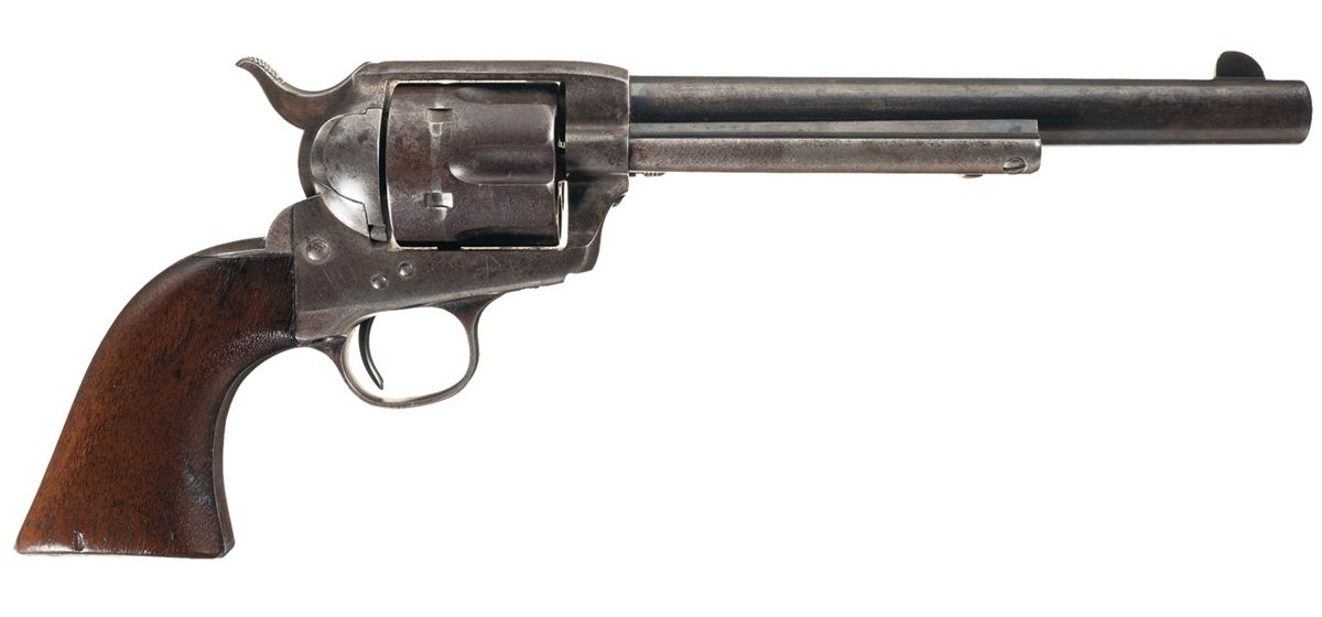 RAC Inspected U.S. Colt Model 1873 Cavalry Single Action Army Revolver ...