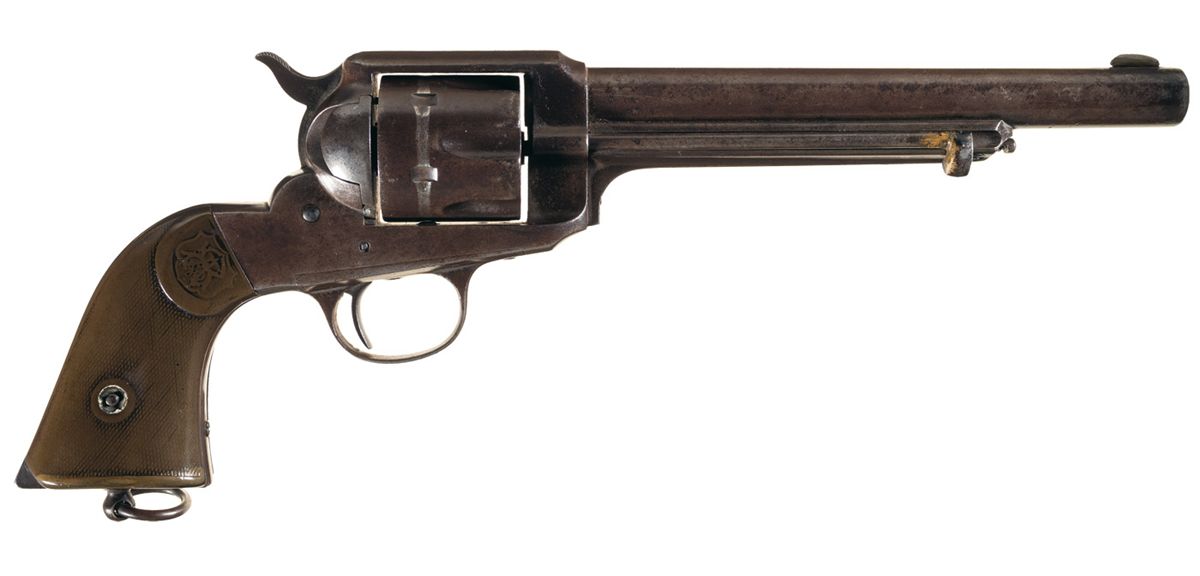 Remington Model 1890 Single Action Army Revolver Attributed to Outlaw ...