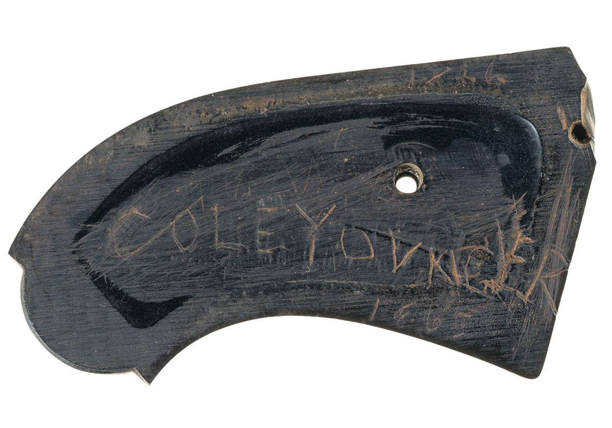 Remington Model 1890 Single Action Army Revolver Attributed to Outlaw ...