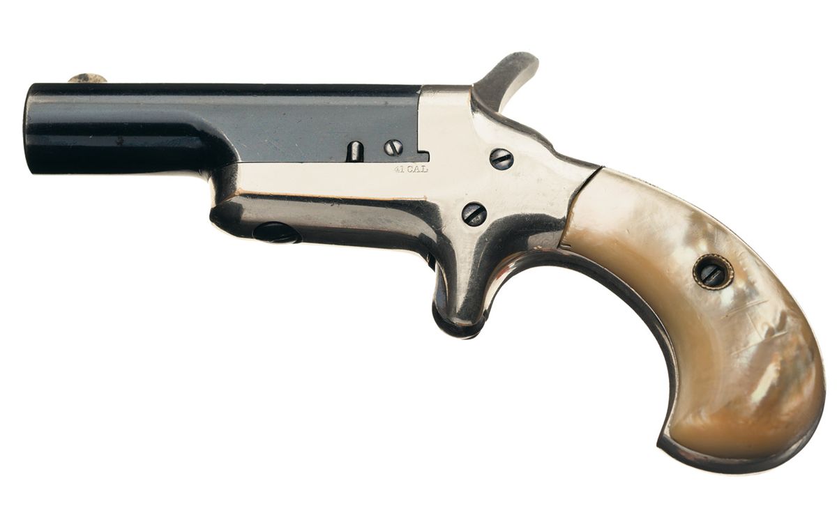 Colt Third Model Derringer with Pearl Grips