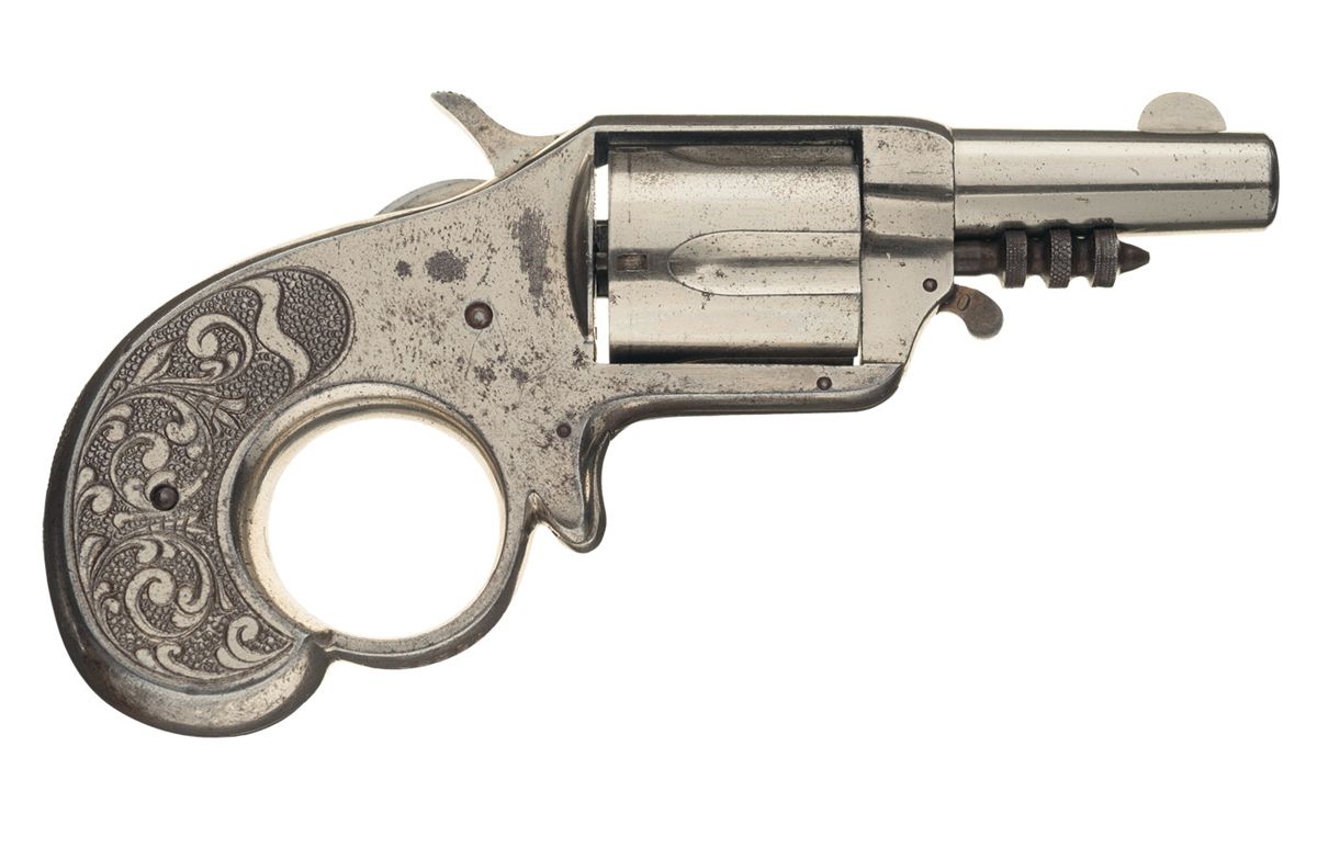 Rare James Reid "My Friend" New Model 32 Knuckleduster Revolver, as ...