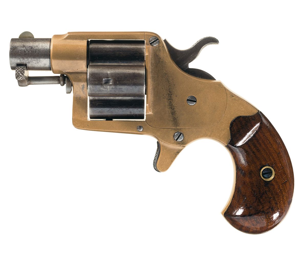 Rare Short Barreled Colt House Model Cloverleaf Revolver