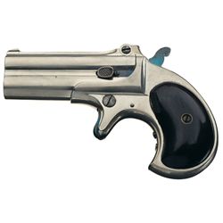Very Fine Remington Early Production Double Barrel Derringer Pistol