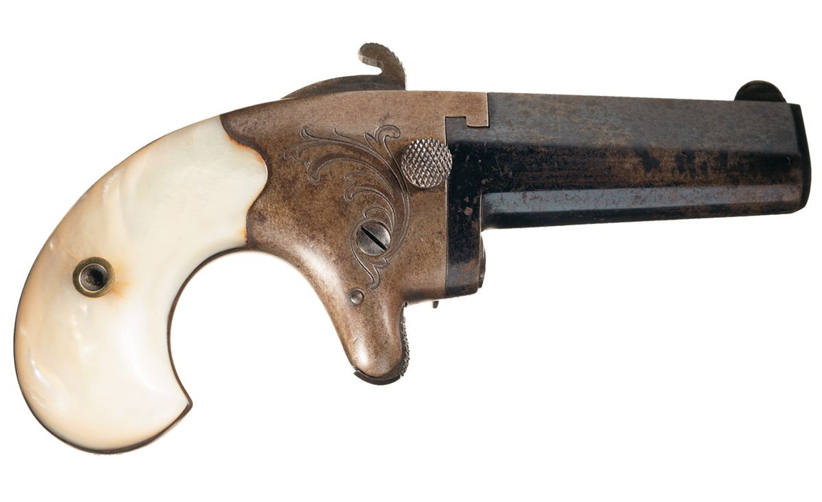 Cased Set of Two Colt Second Model Derringers with Pearl Grips -A) Colt ...