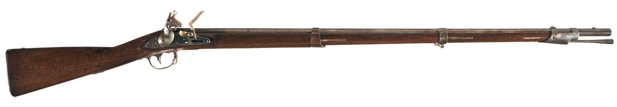 Scarce U.S. Springfield Model 1830 Flintlock Cadet Musket