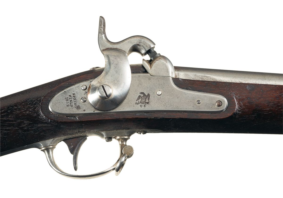 Scarce Springfield Armory U.S. Model 1851 Percussion Cadet Musket