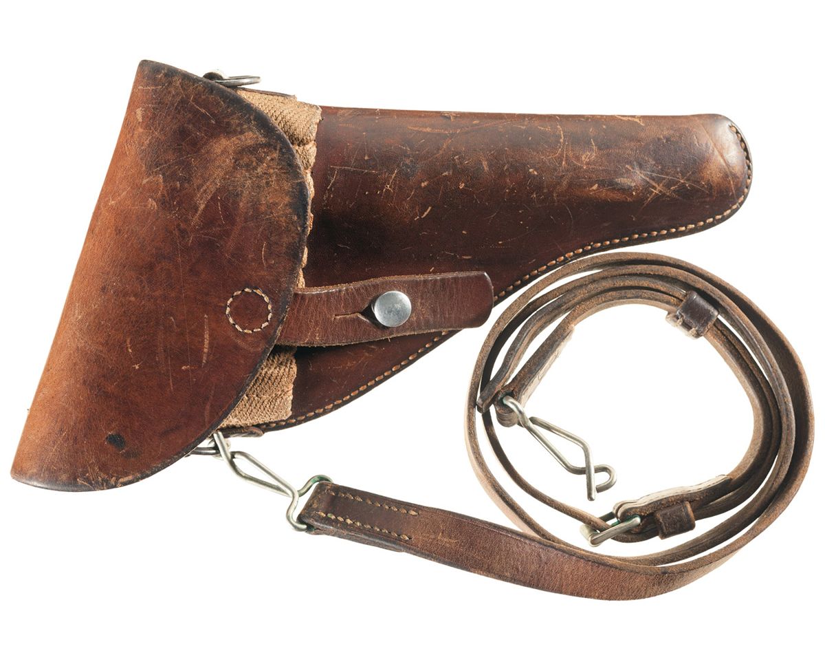 Collector's Lot of Two Swiss Double Action Revolvers with Holsters -A ...