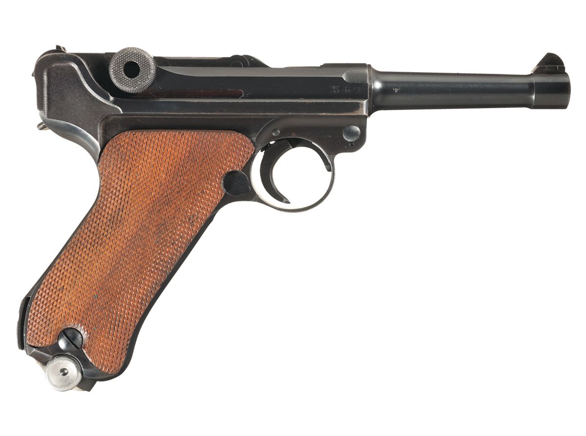 Exceptional 1941 Dated "byf" Code Mauser Luger Pistol Rig "Serial ...