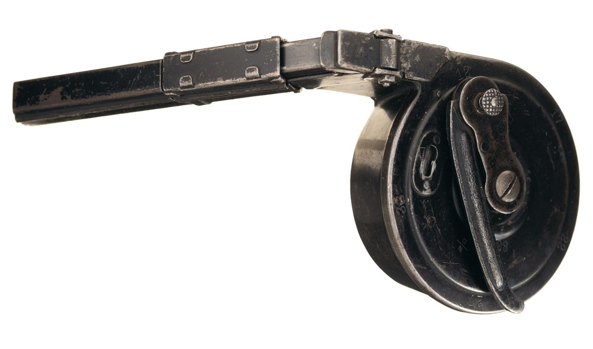 World War I Second Model Bing Brothers Artillery Luger Snail Drum ...