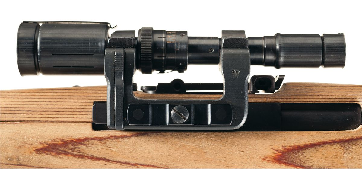 Rare Experimental World War II Nazi G33/40 Sniper Rifle with ZF41 Scope ...