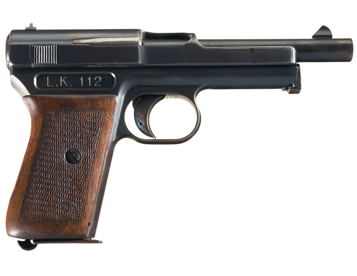 Rare Early Mauser Model 1914 "Humpback" Semi-Automatic Pistol