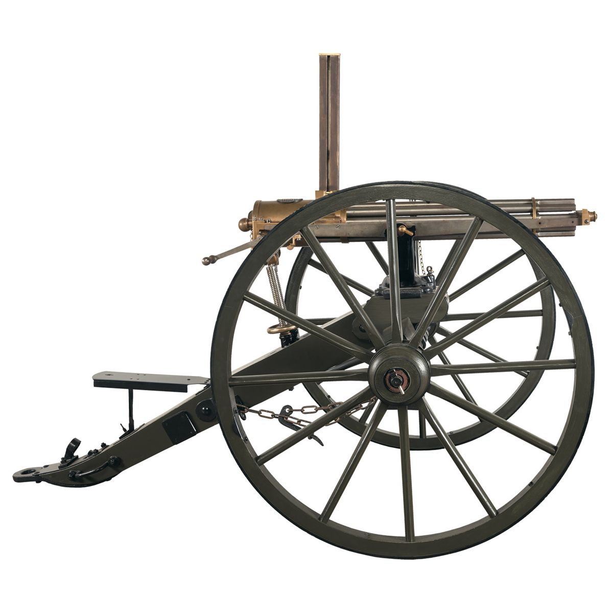 Desirable Colt Model 1874 Gatling Gun with Field Carriage