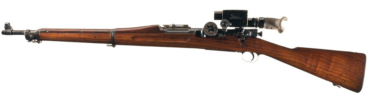U.S. Model 1903 Springfield Rifle with Model 1913 Warner & Swasey ...