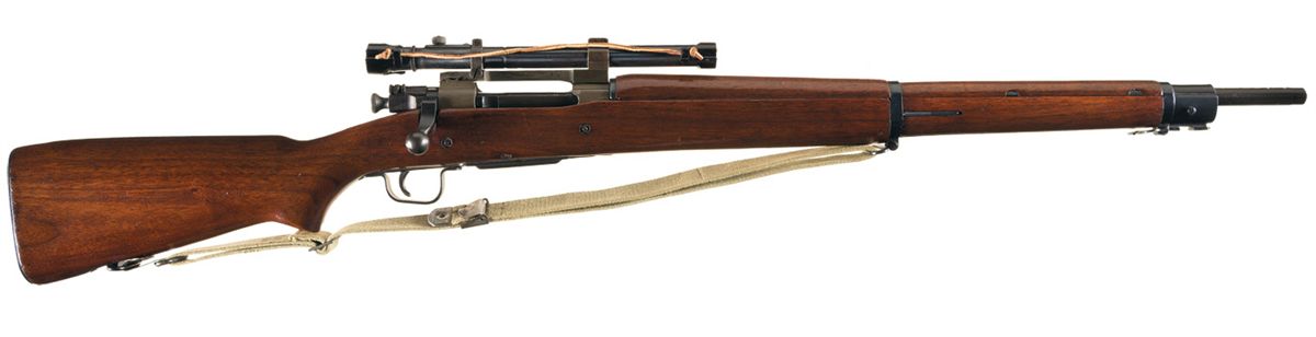 World War II Remington Model 1903A4 Sniper Rifle with Weaver M73B1 ...