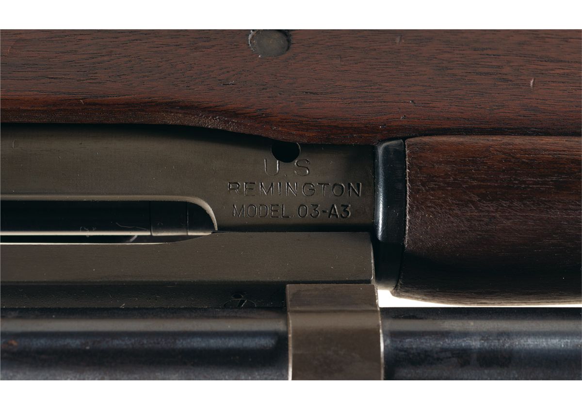 World War II Remington Model 1903A4 Sniper Rifle with Weaver M73B1 ...