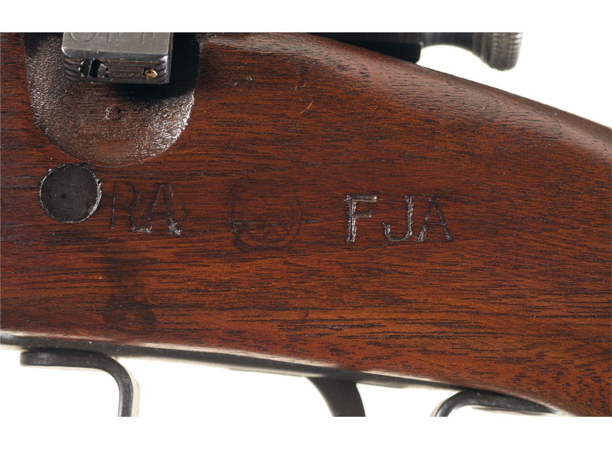 World War II Remington Model 1903A4 Sniper Rifle with Weaver M73B1 ...