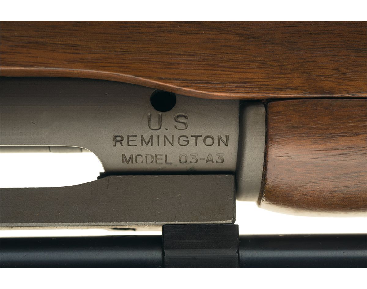 U.S. World War II Remington Model 1903A4 Bolt Action Sniper Rifle with ...