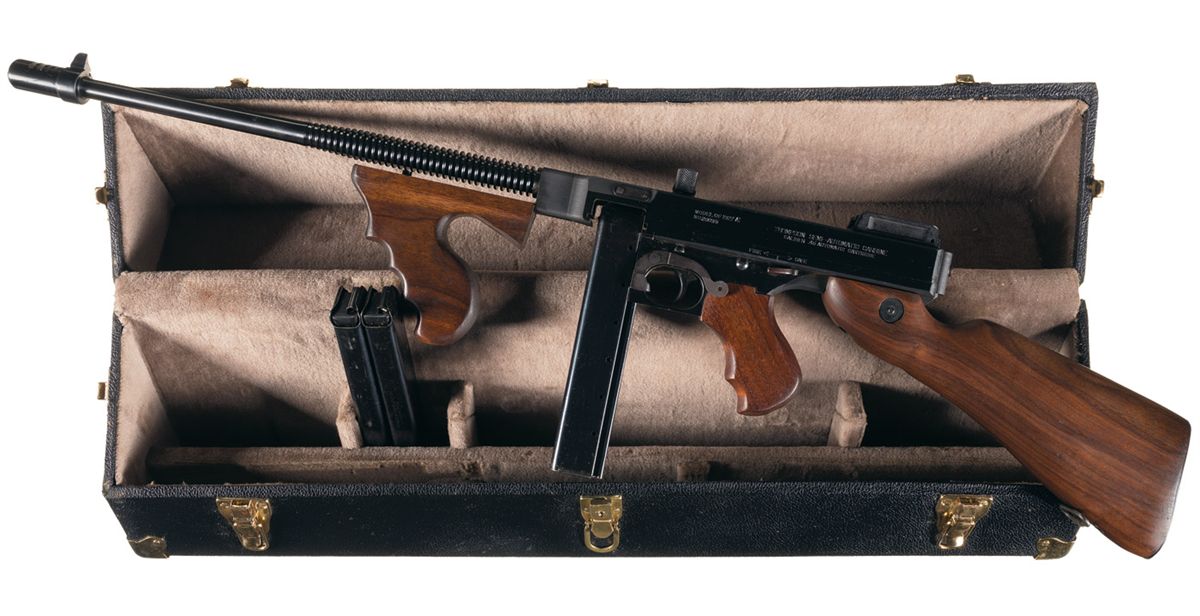 Auto-Ordnance Thompson Model 1927 A1 Semi-Automatic Carbine with Case ...