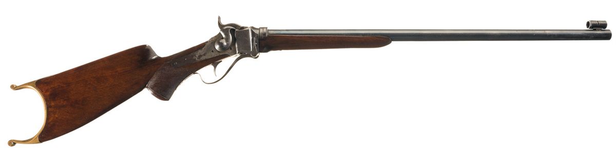 George Schoyen Denver, Colorado Sharps Model 1874 Single Shot Rifle
