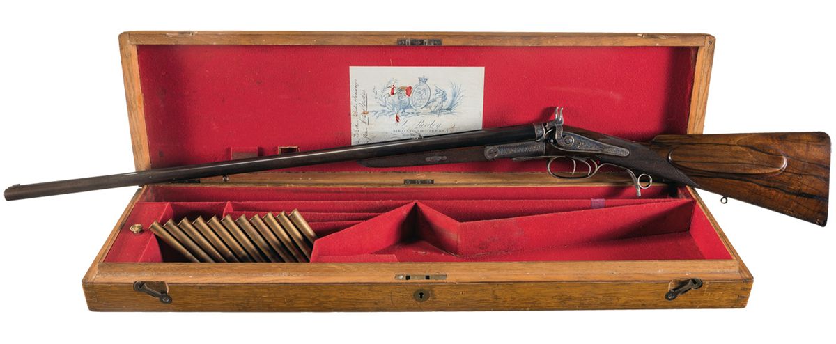 J. Purdey & Sons Side by Side Back Action Double Rifle in 450 Nitro ...