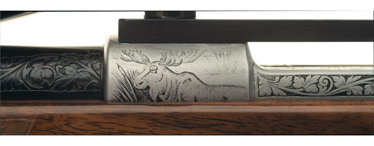 Outstanding Double Signed Master Engraved Browning Olympian Grade Bolt ...