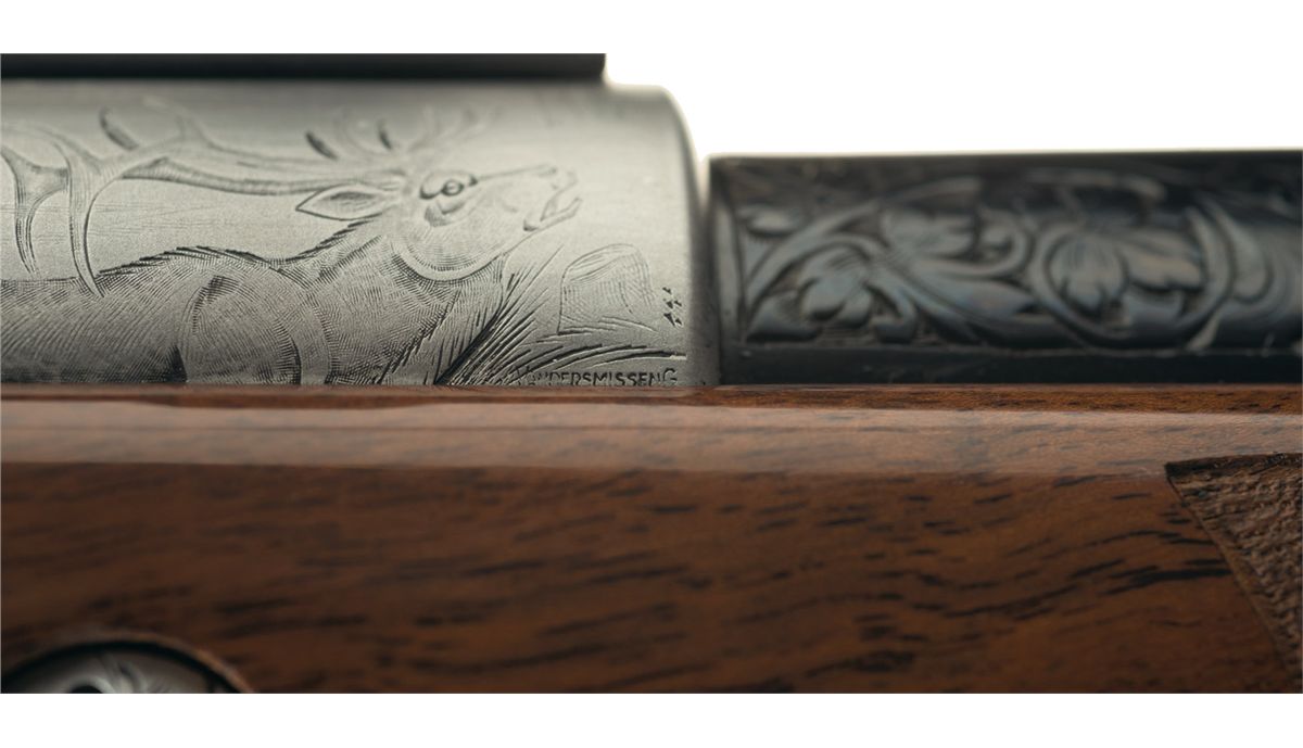 Outstanding Double Signed Master Engraved Browning Olympian Grade Bolt ...
