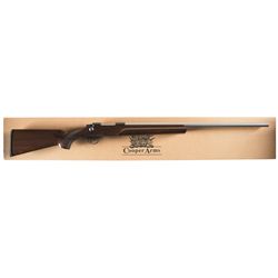 Cooper Arms Model 21 Single Shot Bolt Action Rifle with Box