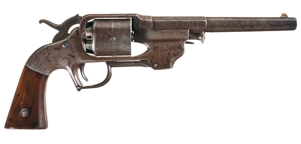 Allen & Wheelock Center Hammer Percussion Army Revolver