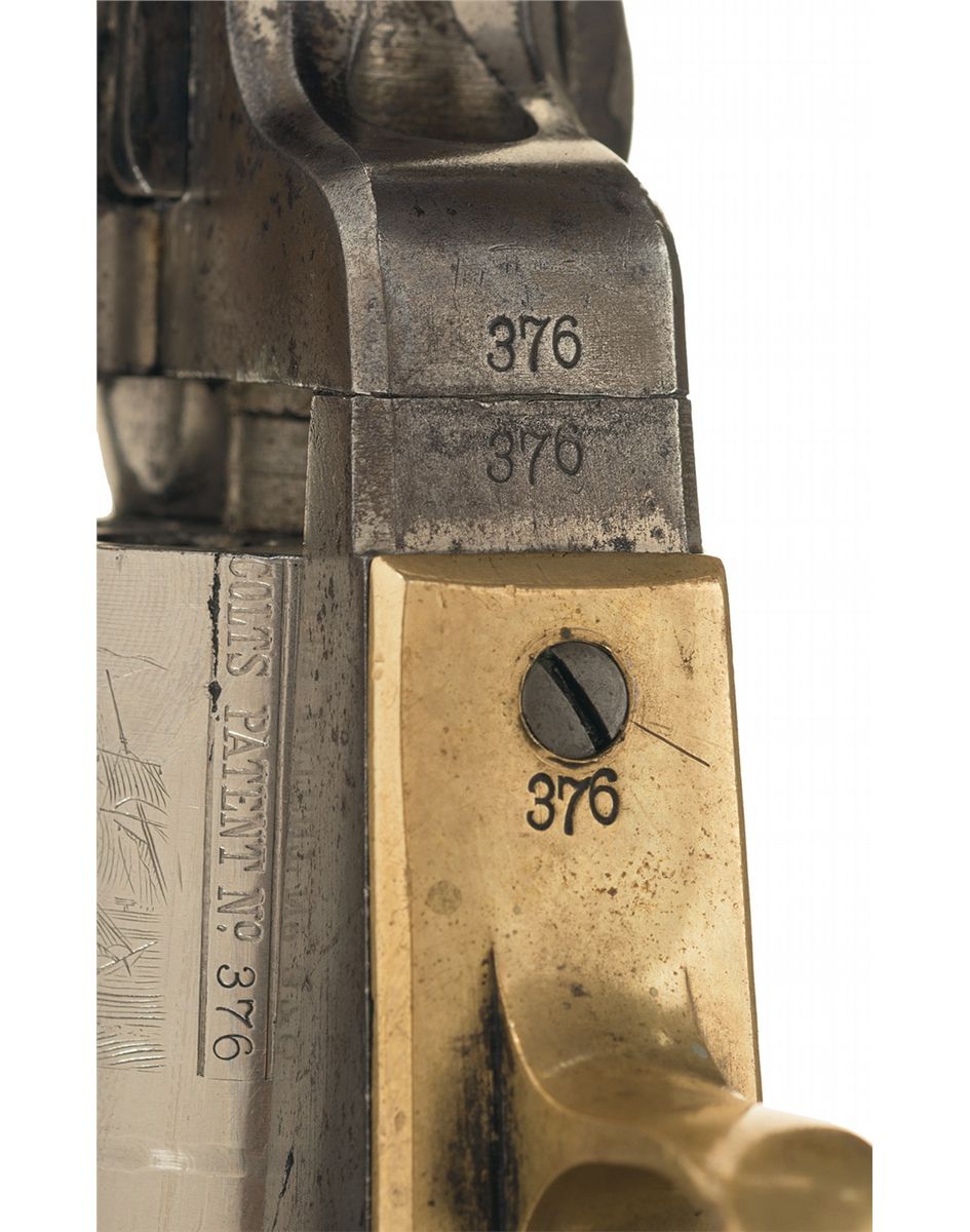 Colt Model 1851 Navy Cartridge Conversion Revolver with Low Three Digit ...