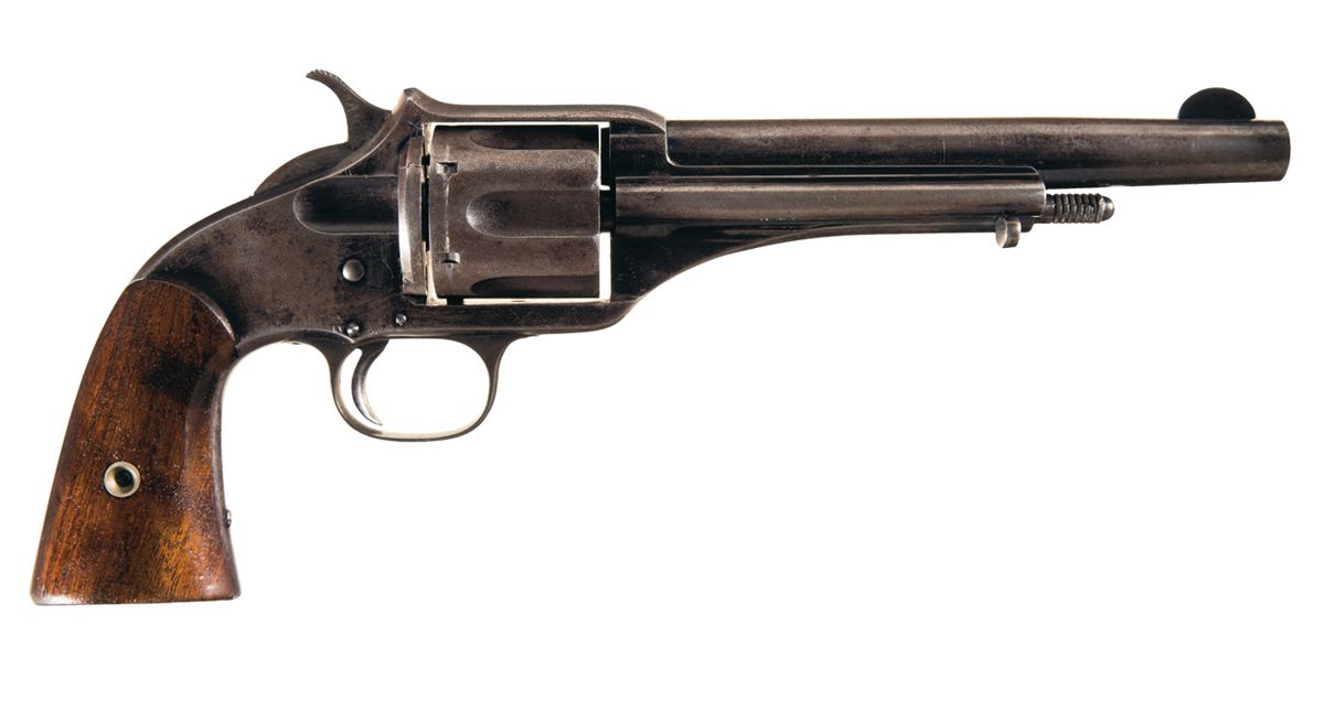 Scarce Blue Finished Smooth Bore Forehand & Wadsworth New Model Army ...