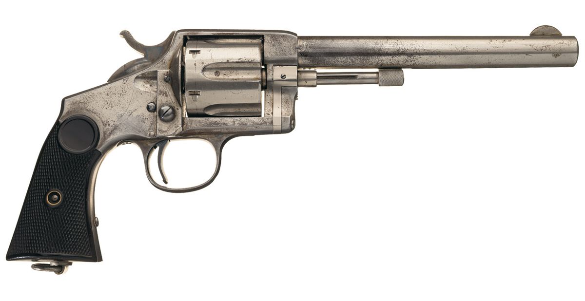 Scarce 44 Rimfire Hopkins and Allen Army Model XL No. 8 Single Action ...