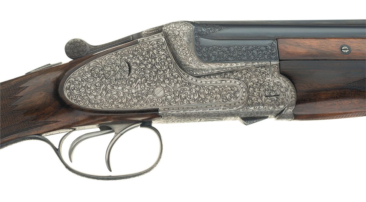 Matching Pair of Engraved and Consecutively Serial Numbered Side Lock ...