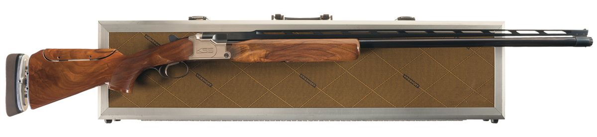 Krieghoff KS5 Single Barrel Trap Shotgun with Case