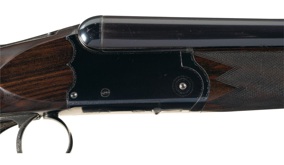 Rare Liege Belgium Triple Barrel Box Lock 20 Gauge Shotgun