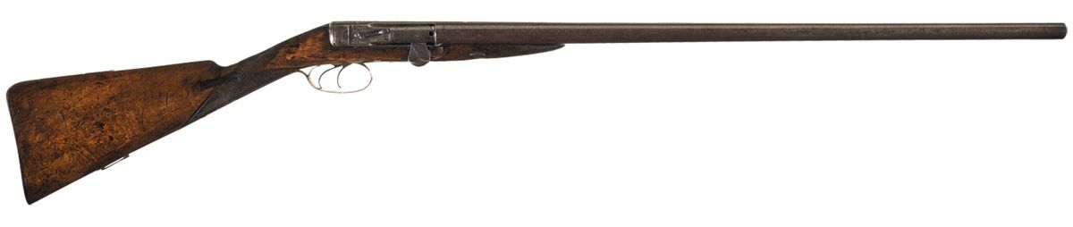 Rare Engraved Joseph Needham London Double Barrel Needle Fire 14 Gauge ...