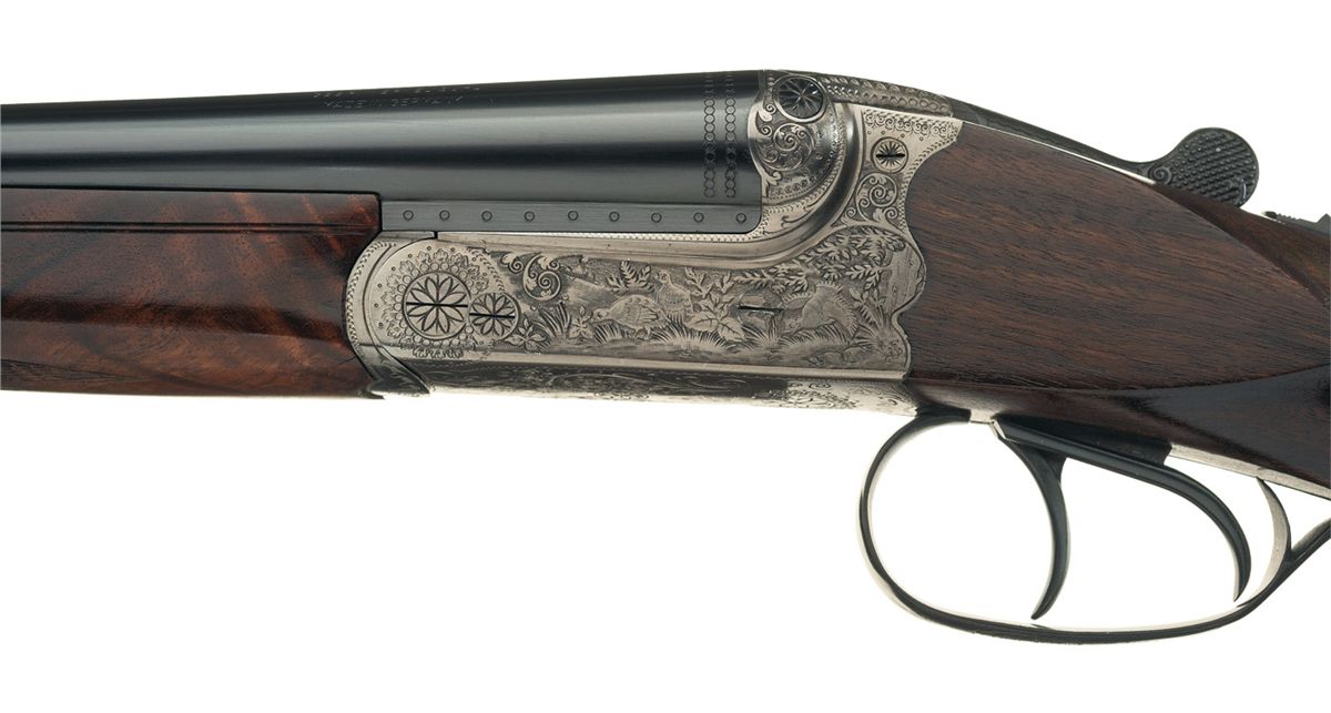 Hans-Ulrich Sorg Signed and Engraved Merkel 40E Side by Side 28 Gauge ...