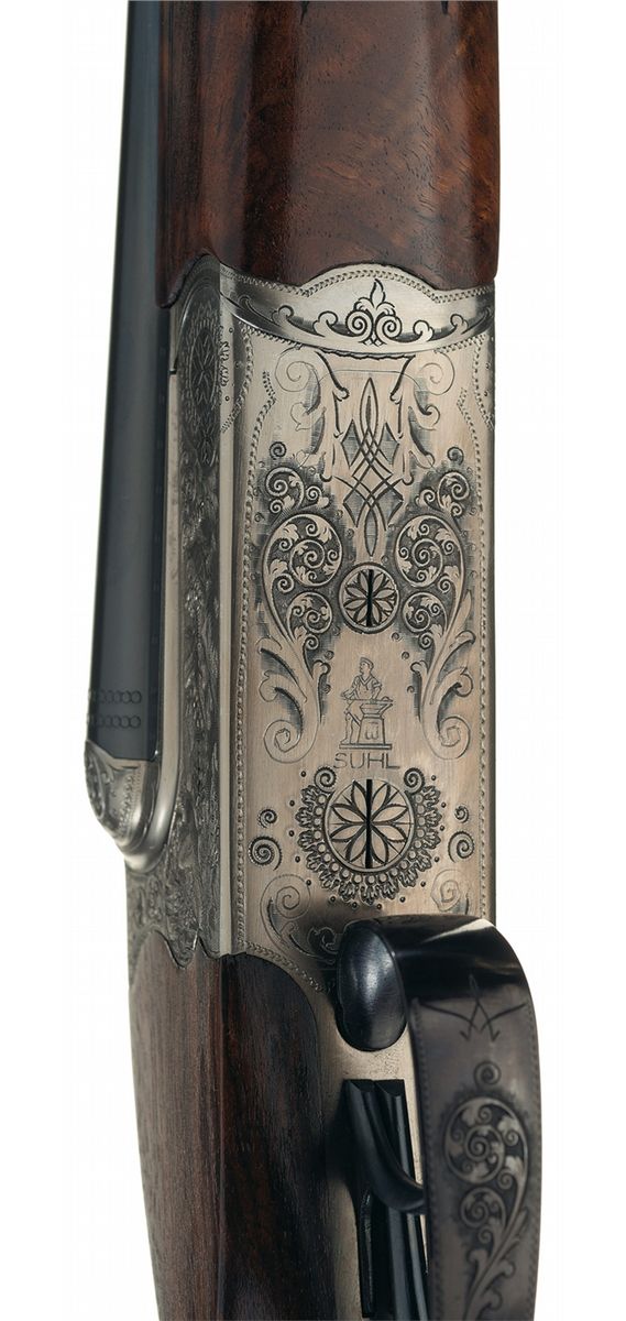 Hans-Ulrich Sorg Signed and Engraved Merkel 40E Side by Side 28 Gauge ...