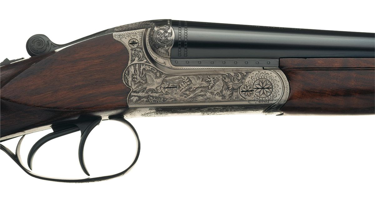 Hans-Ulrich Sorg Signed and Engraved Merkel 40E Side by Side 28 Gauge ...