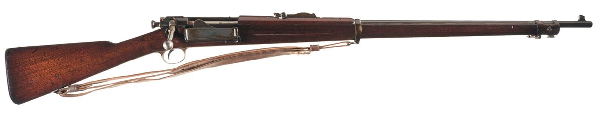 U.S. Springfield Armory Model 1892 Arsenal Krag Rifle Converted to ...