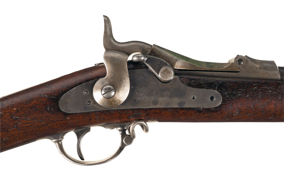Extremely Rare Springfield Armory Model 1882 Experimental Trapdoor ...