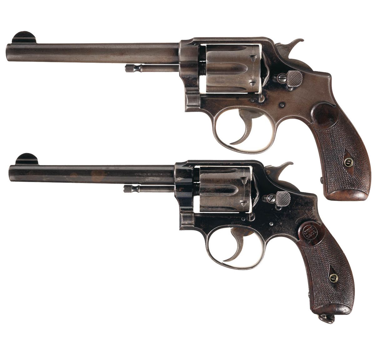 Collector's Lot of Two Military Smith & Wesson Revolvers -A) Scarce U.S ...