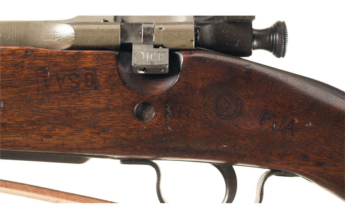 World War II Remington Model 1903A4 Sniper Rifle with Weaver M73B1 ...
