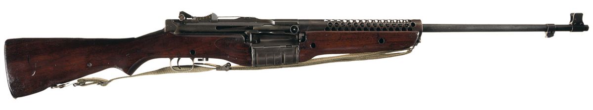 Original World War II Johnson Model 1941 Semi-Automatic Rifle