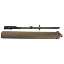 World War II U.S. Marine Corps Unertl 8X Telescopic Sight and Micarta ...