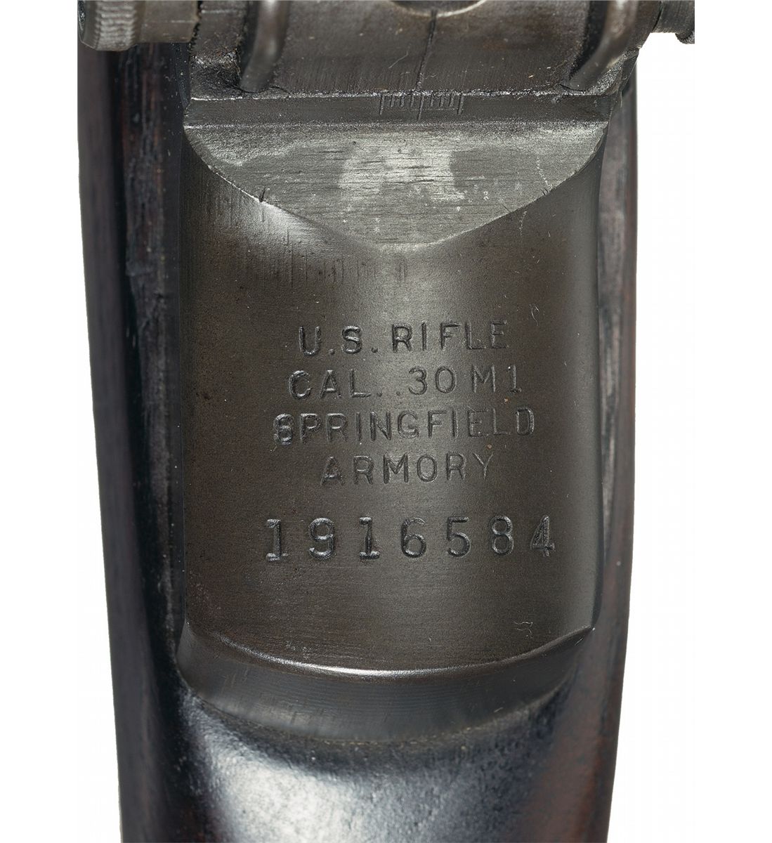 World War II Springfield M1 Garand Semi Automatic Rifle with Sling