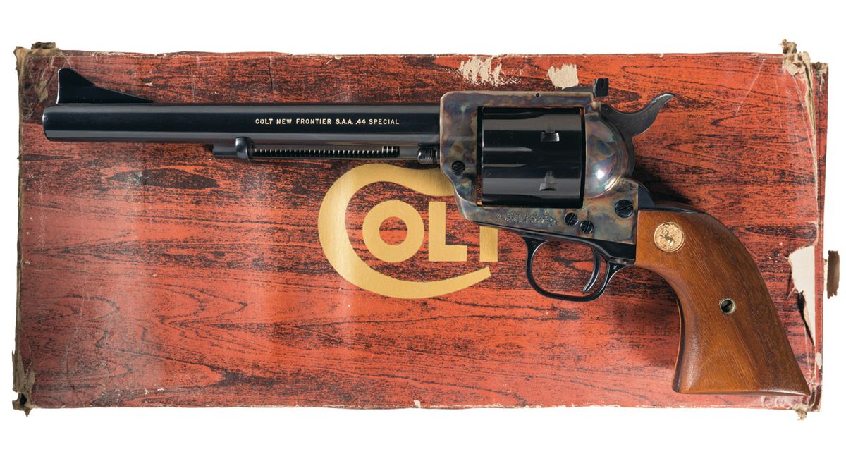 Colt New Frontier Single Action Revolver with Box