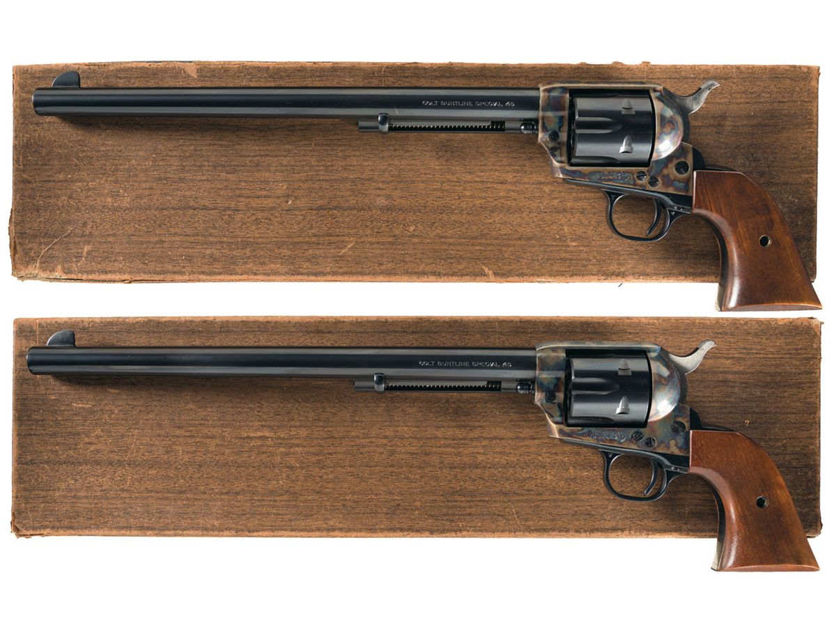 Matching Pair of Consecutively Serial Numbered Second Generation Colt ...